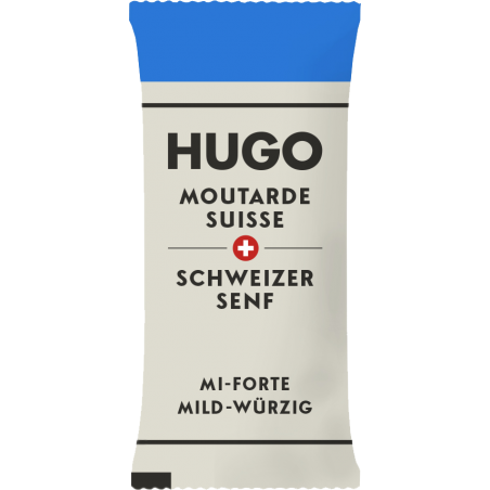Schweizer Senf mild-würzig Beutel - Hugo Reitzel